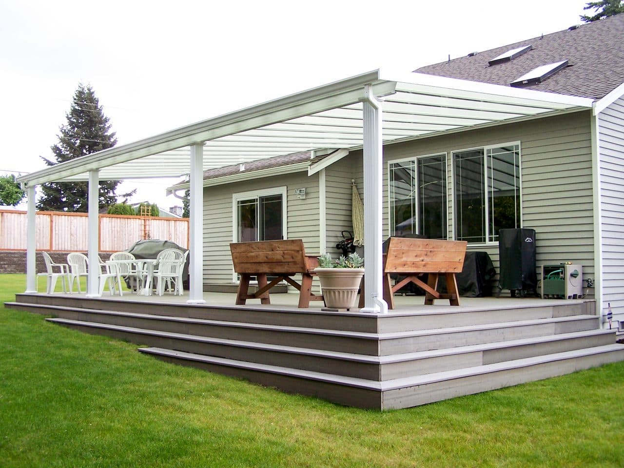 Toits permanents pour patio | Solarium Espace de vie