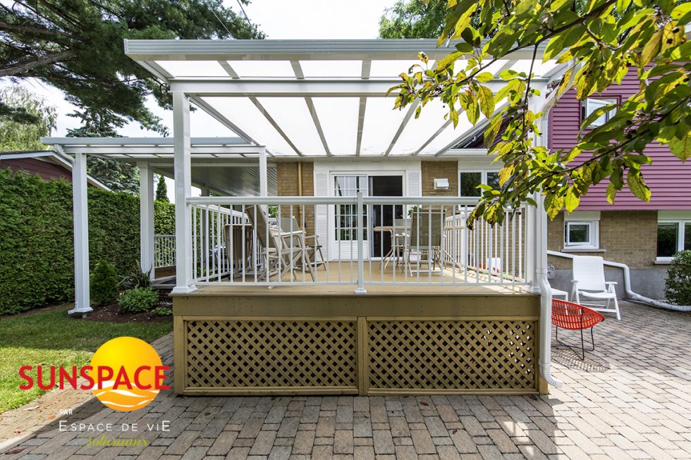 Toits permanents pour patio | Solarium Espace de vie